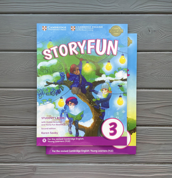 Storyfun 3 Student's Book + Homefun Booklet 3+ CD (2nd Edition ...
