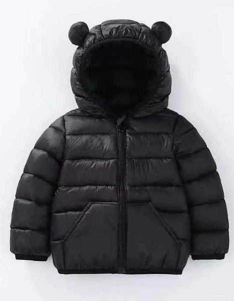 Куртка Мальчики THANHDAT черный Полиэстер, размер 104 Длинный Демисезон оверсайз Синтепон Россия ...