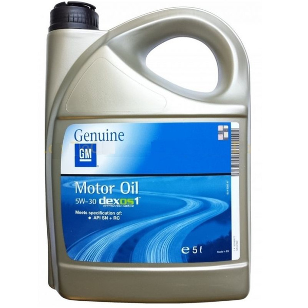 Масло моторное General Motors DEXOS1 GEN3 5W-30 Синтетическое 5 л ...
