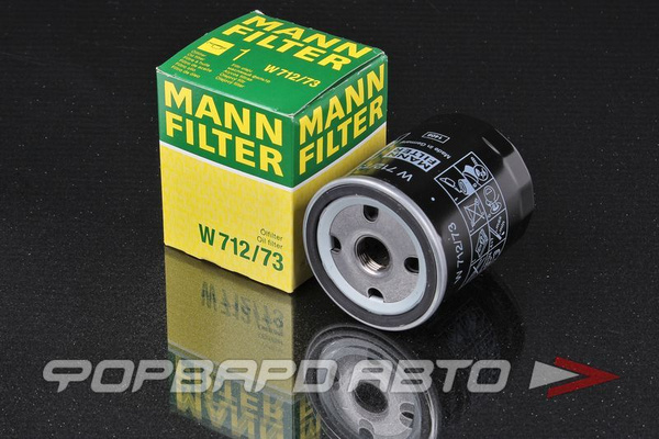 Фильтр масляный MANN FILTER W 712/73 MANN Германия - купить по выгодным ценам в интернет ...