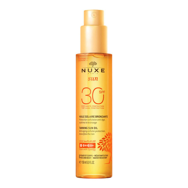 Солнцезащитное масло для загара NUXE SUN SPF 30, 150 мл - купить с ...