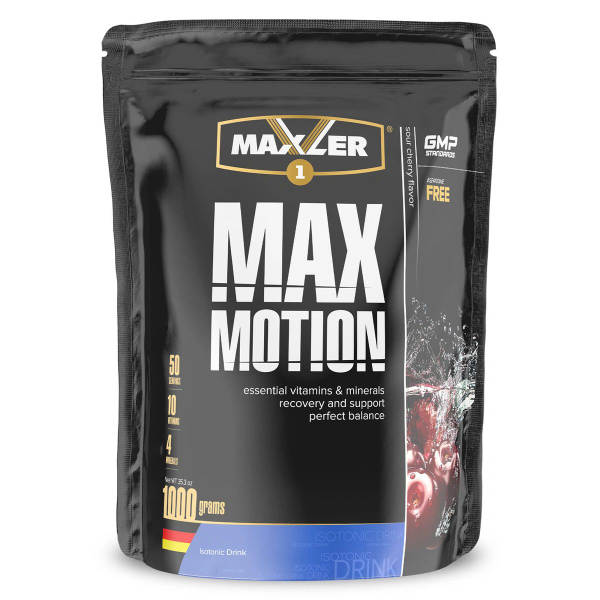 Изотоник Maxler Max Motion 1000г Дикая вишня - купить с доставкой по ...