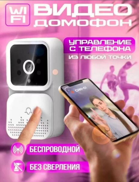 Видеодомофон Видео домофон беспроводной WI-FI, 640x480 купить по низким ...
