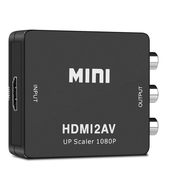 Переходник HDMI на AV, черный - купить с доставкой по выгодным ценам в ...
