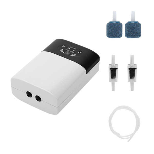 Кислородный насос, оксигенатор для аквариума, перезаряжаемый через USB ...