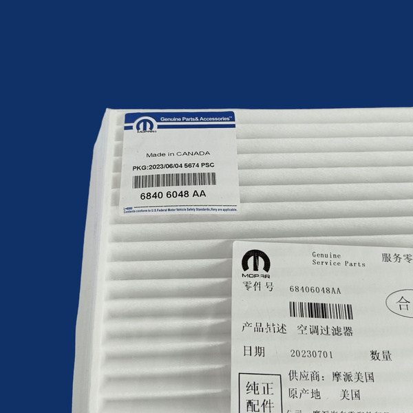MOPAR Фильтр салона 68406048AA RAM 1500, Chrysler Sebring, Dodge ...