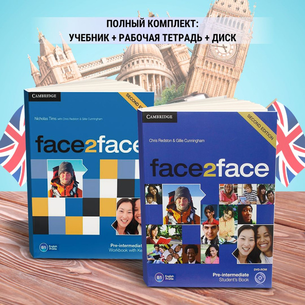 Face2face pre intermediate ПОЛНЫЙ КОМПЛЕКТ: Student's Book (учебник ...