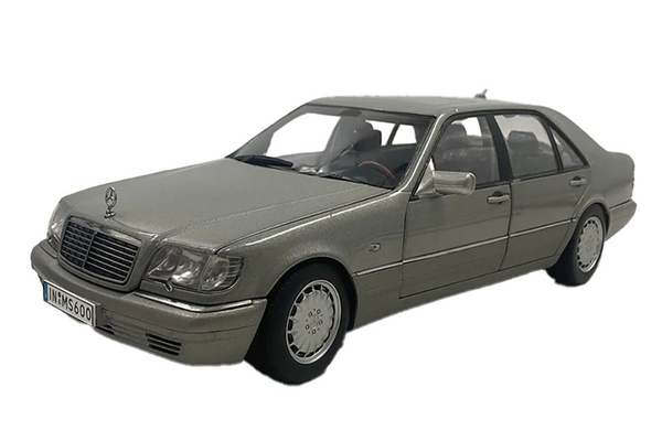 Характеристики Модель коллекционная Mercedes W140 s-class S600 1994-98 silver / мерседес С600 ...