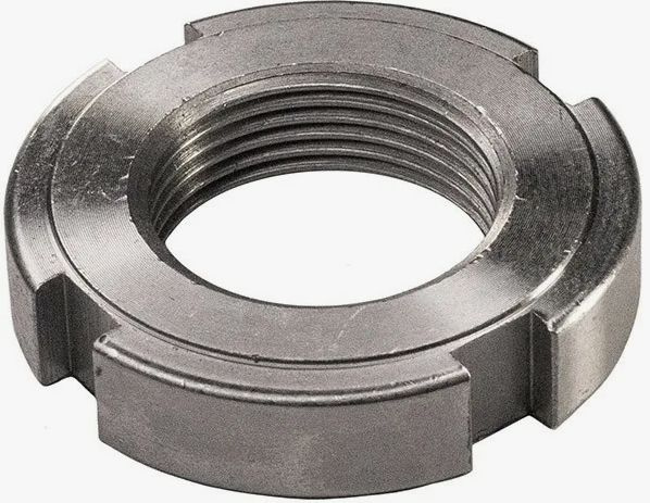 Гайка шлицевая круглая М24х1,5мм DIN 1804 нержавейка А2 Sorrex OY (10 ...