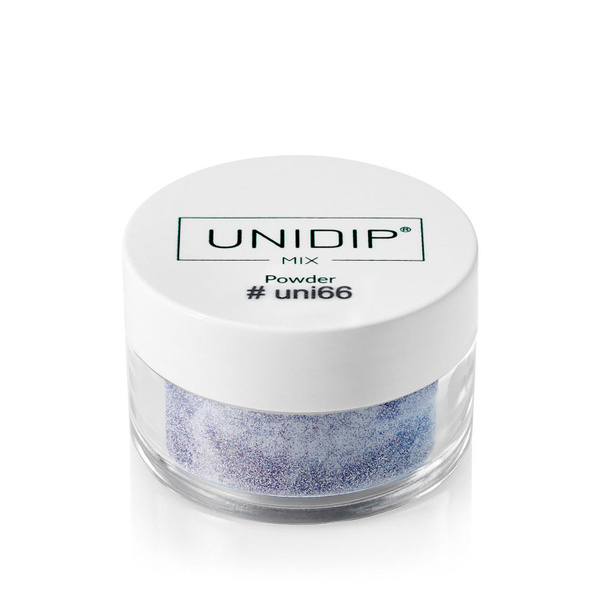 UNIDIP #uni66 Отражает свет / Дип-пудра для покрытия ногтей без УФ 14 г ...