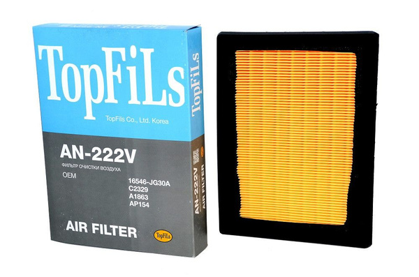 Фильтр воздушный TopFils AN222V (A2003) - купить по выгодным ценам в интернет-магазине OZON ...