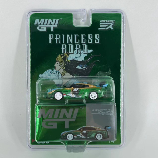 Машинка TSM Mini GT 1/64 #650 NISSAN 35GT-RR Ver.2 PRINCESS RORO LB ...