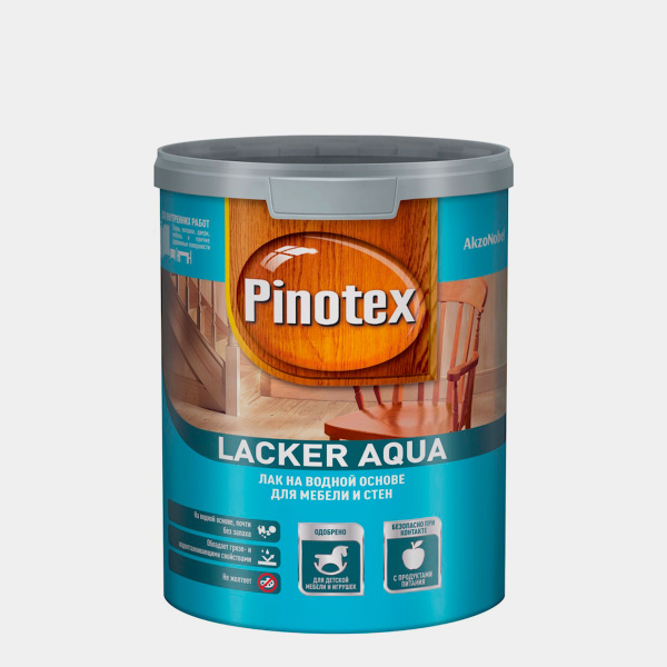 Лак строительный Pinotex, основа Акриловая, работы Внутренние - купить ...