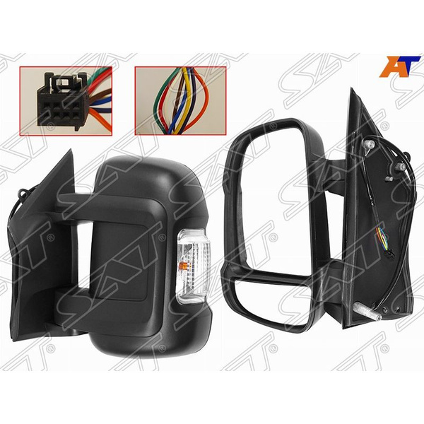 Зеркало левое для Пежо Боксер 3 2006-2014, Peugeot Boxer 3 зеркало ...