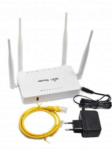 Роутер ZBT Wi-Fi WE1626 с USB разъемом под модем, белый, 2.4 ГГц купить ...