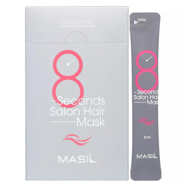 Masil Маска для быстрого восстановления волос 8 Seconds Salon Hair Mask 8 мл х 20 шт. купить на ...