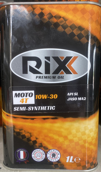 Масло моторное RIXX 10W-30 Полусинтетическое - купить в интернет ...