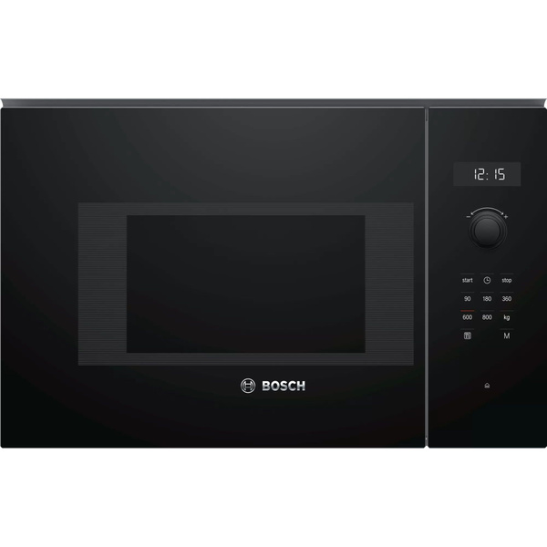 Микроволновая Печь Bosch BFL524MB0 20л. 800Вт черный (встраиваемая ...