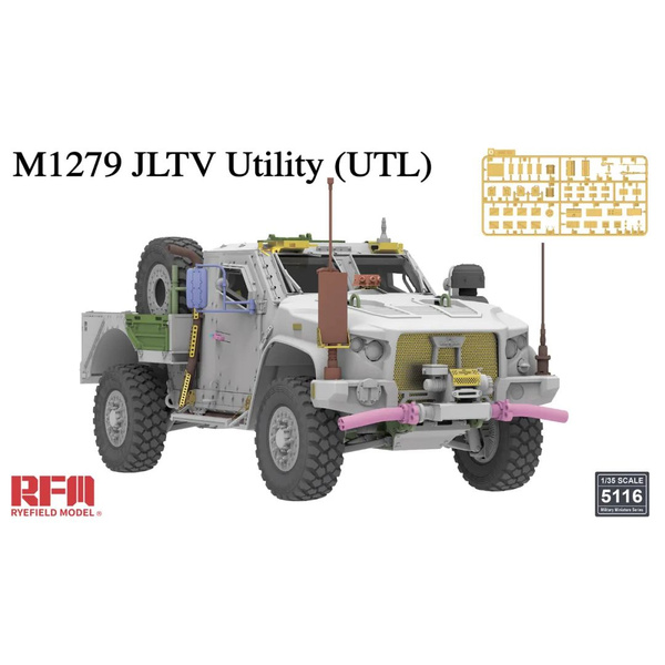 Сборная модель бронеавтомобиля M1279 JLTV Utility (UTL) Rye Field Model ...