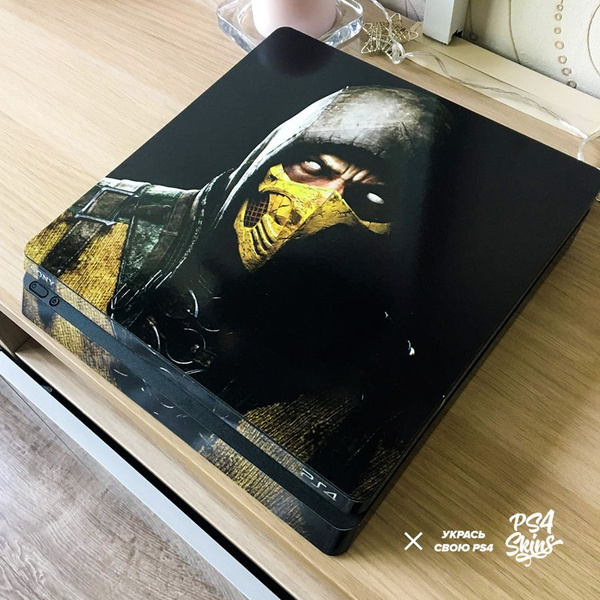 Наклейки на PS4 Slim Scorpion - купить по выгодной цене в интернет ...