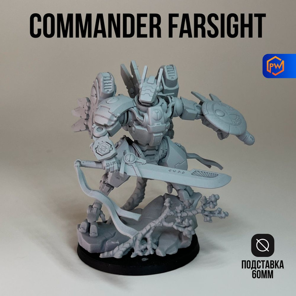 Warhammer 40000 T'au Empire: Commander Farsight / Набор миниатюр для ...