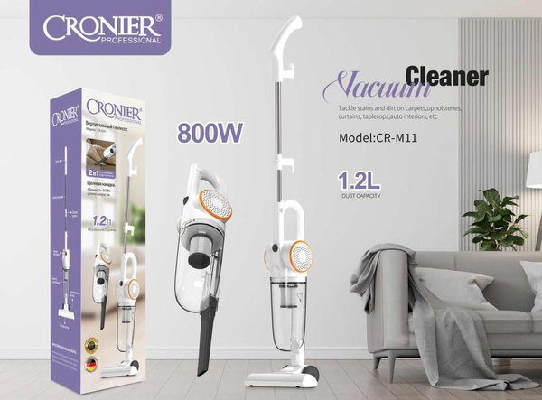 Пылесос Cronier CR-M11 - купить с доставкой по выгодным ценам в интернет-магазине OZON (1629777356)