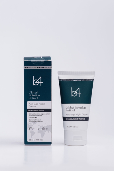 Крем для лица антивозрастной с ретинолом ночной B4 Retinol 50 мл