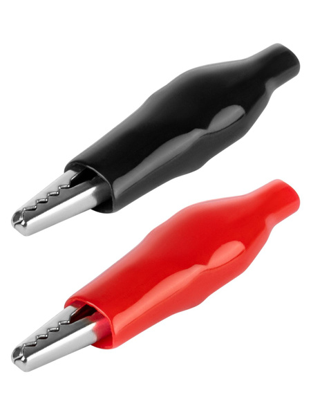 Зажим "крокодил" ЗКИ 5А 46мм в изоляции красный черный TDM SQ0541-0026 2 шт купить на OZON по ...