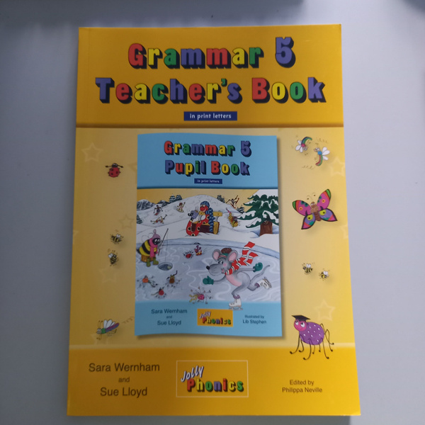 JOLLY GRAMMAR 5 Teachers Book (British English) in print letters ...