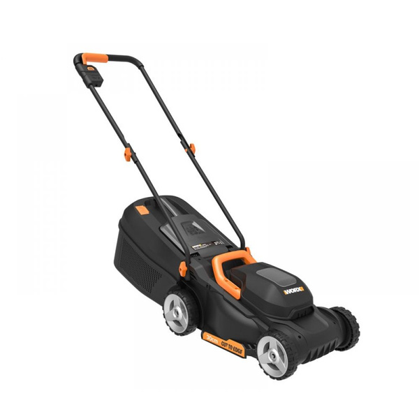 Аккумуляторная газонокосилка ручная WORX WG730E 20V (30см) АКБ и ЗУ в ...