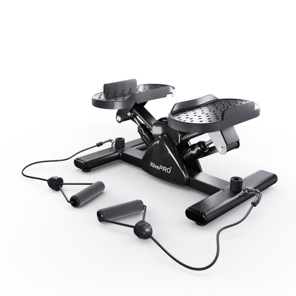 Балансировочный степпер DFC XtivePRO черный с эспандерами / до 100 кг купить на OZON по низкой ...