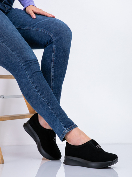 Туфли Женский Ascalini Замша натуральная, размер 42 Стандартный низкий (до 4 см) 9 Россия купить ...