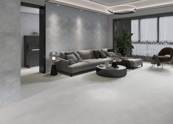 Плитка керамическая De Ceramica Sahara Dark 120 см x 60 см, серый ...
