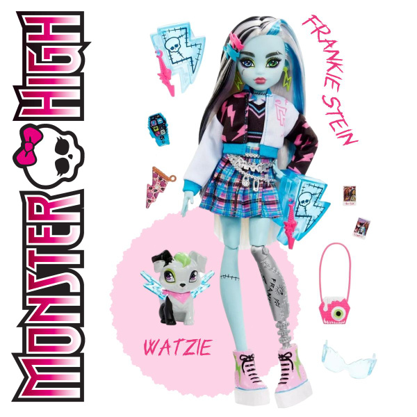 Шарнирная кукла Monster High HHK53 Frankie Stein - Фрэнки Стейн ...