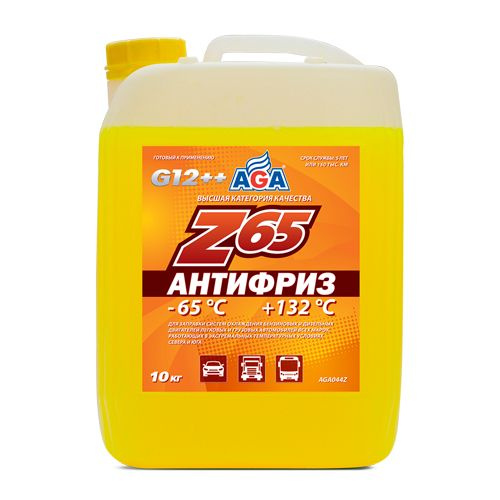 Антифриз AGA Z65, Готовый раствор купить по выгодной цене в интернет ...