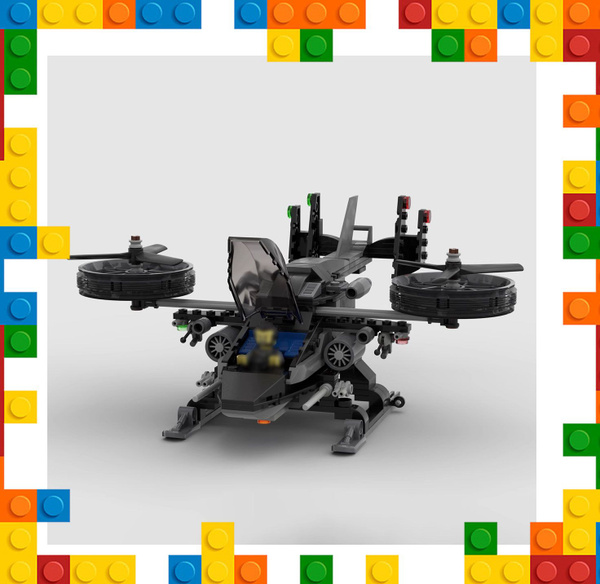 Конструктор LEGO AVATAR HELICOPTER, by Kevinbrickfr by купить на OZON ...
