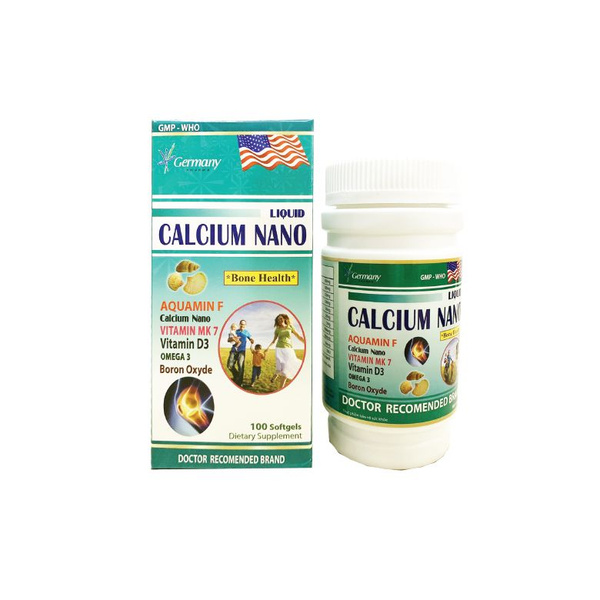 Комплекс Кальций Liquid Calcium Nano (100 капсул) Вьетнам купить на ...