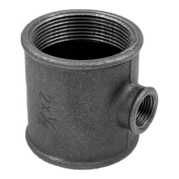 Тройник чугунный редукционный с внутренней резьбой 1 1/2"х3/4"х1 1/2 ...