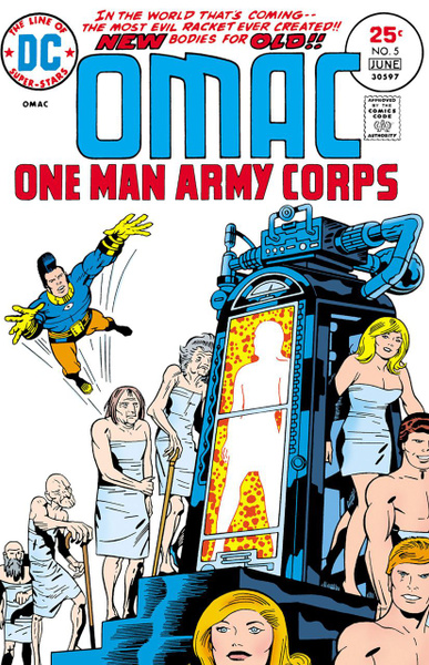 OMAC #5, 1975. Оригинальный комикс на английском языке. | Kirby Jack ...