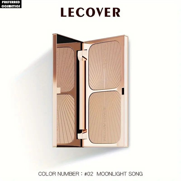 Палитра контуров и хайлайтеров Lecover водостойкая, подходит для всех ...