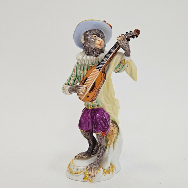 Статуэтка Обезьяна с гитарой Meissen No.7362 купить на OZON по низкой ...