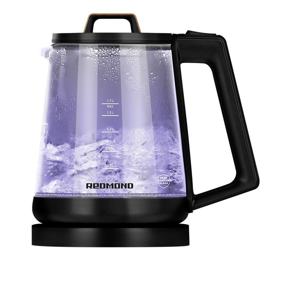 Купить электрический чайник REDMOND KM231S_KG226, Пластик/стекло по низкой цене: отзывы, фото ...