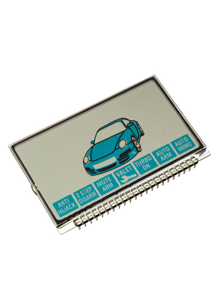Запчасть брелока автосигнализации CarPrime Дисплей LCD на ножках для брелок сигнализации ...