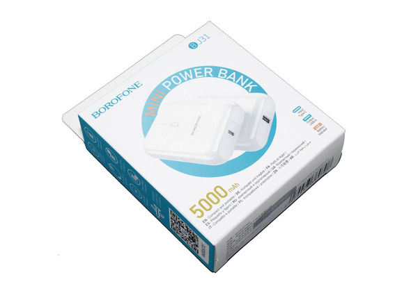 Внешний аккумулятор (Power Bank) Powerbank Borofone BJ31 Level 5000mAh ...