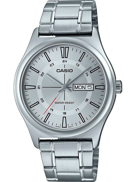 Мужские кварцевые наручные часы Casio Mtp V006d 7c с индикатором даты и дня недели купить с