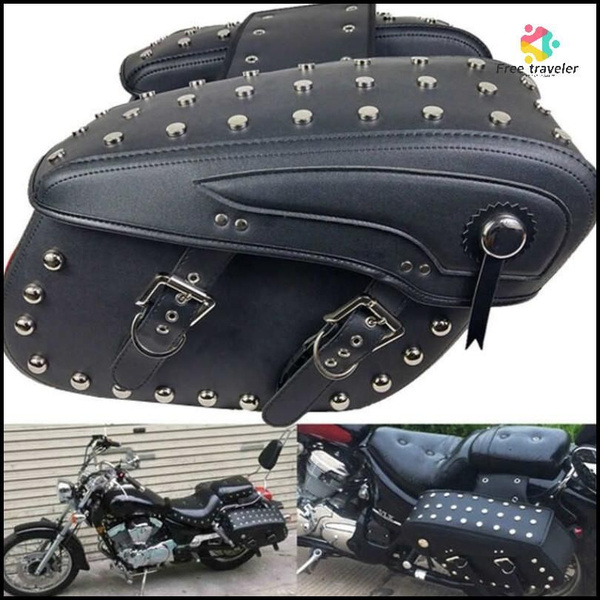 Боковые кофры BS Old Bike для мотоцикла (сумки), универсальные ...