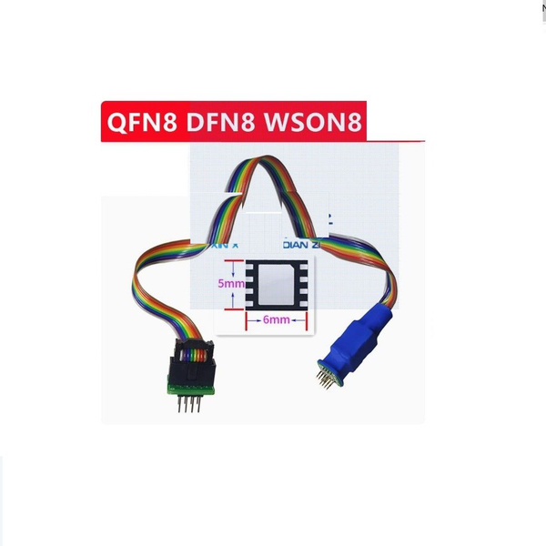 Линия тестового датчика микросхемы QFN8 WSON8 DFN8, 5*6, 1.27 - купить ...