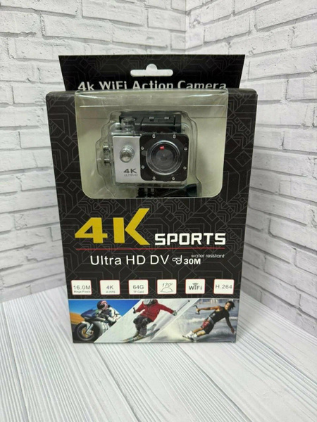 Экшн-камера Sports HD DV 4K купить по выгодной цене в интернет-магазине ...