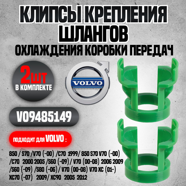 Клипса крепежная автомобильная, 2 шт. купить по выгодной цене в ...