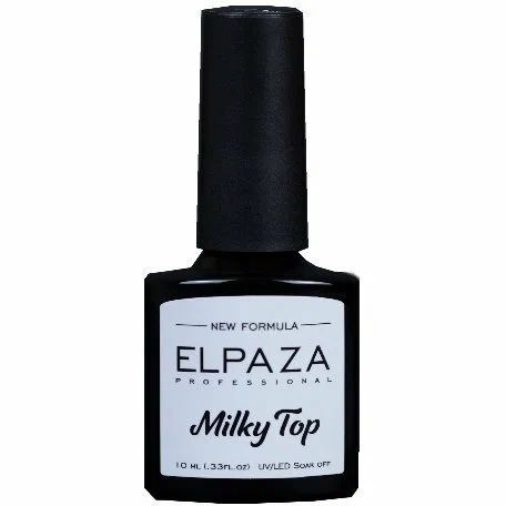 ELPAZA Top Milky - Молочный топ для гель-лака, 10 мл - купить с ...